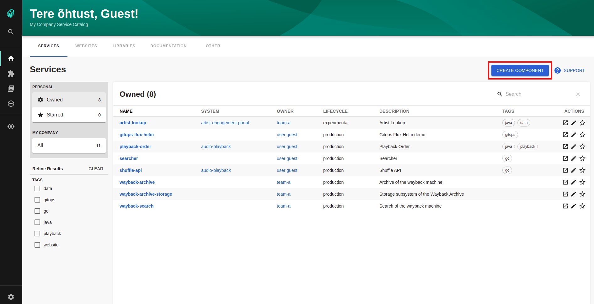 Backstage Software Templates Mccricardo